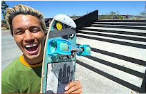 Professional skateboarder John Hill has a new video featuring Skater T