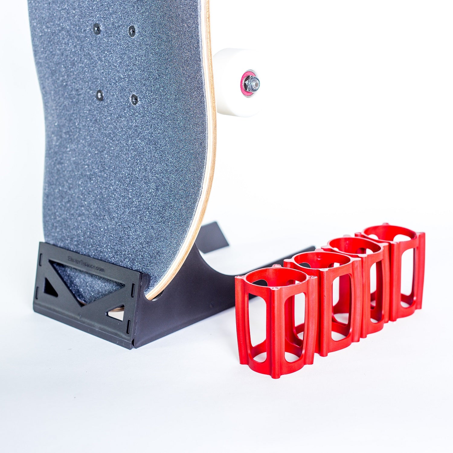 SkaterTrainers 2.0 & Skateboard Display Rack Combo